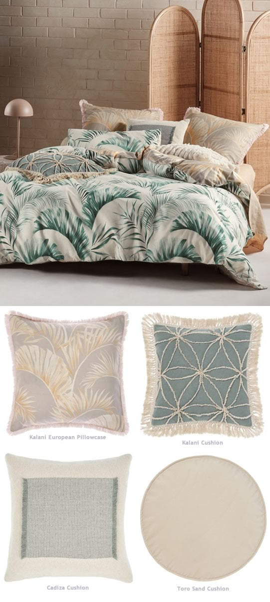Kalani Surf Quilt Cover Set by Linen House – Cottonbox Pty Ltd