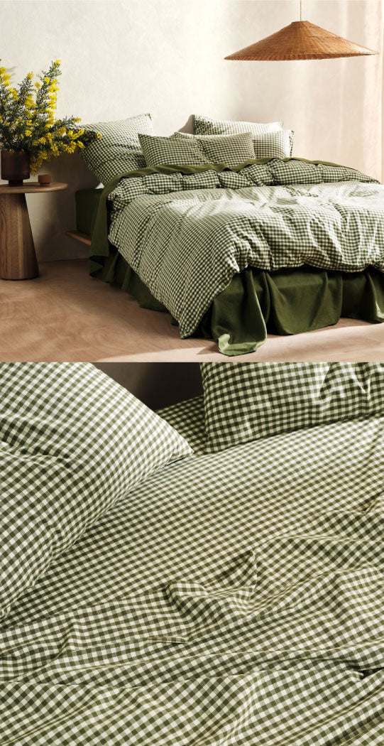 Springsteen Moss Sheet Set by Linen House – Cottonbox Pty Ltd