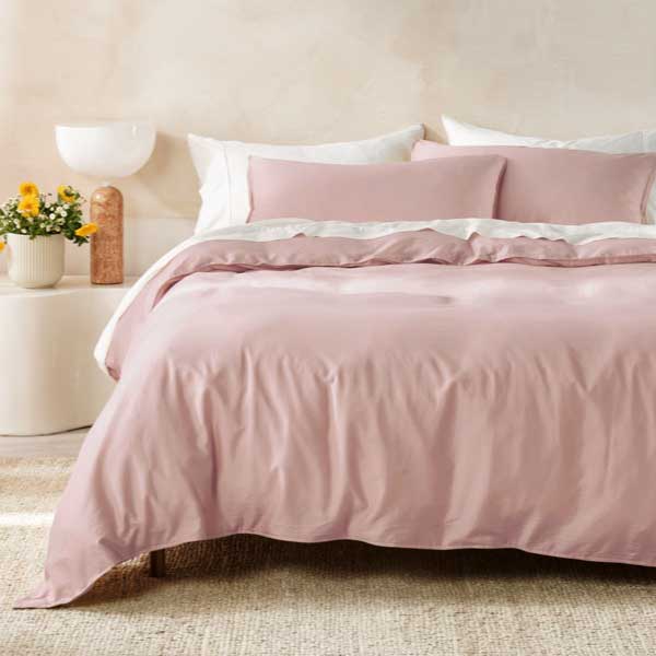 Surf Wash Dusty Rose Bed Linen by Linen House – Cottonbox Pty Ltd