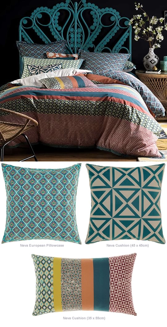 Neva Quilt Cover Set by Linen House – Cottonbox Pty Ltd