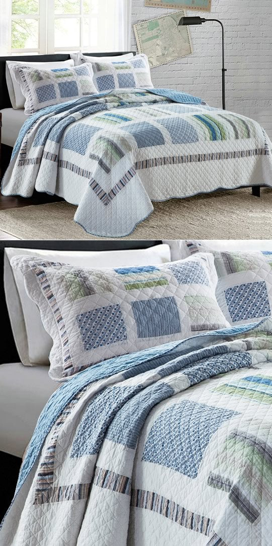Manhattan Coverlet Set by Macey & Moore – Cottonbox Pty Ltd