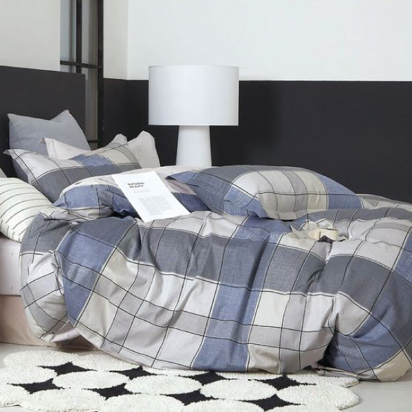 Tyler Cotton Quilt Cover Set by Odyssey Living – Cottonbox Pty Ltd