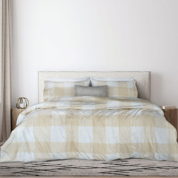 Cornwall Sand Thermal Flannel Bed Linen by Odyssey Living – Cottonbox ...