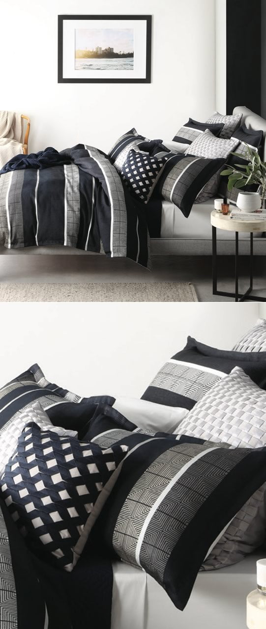 Hamilton Ink Quilt Cover Set by Private collection – Cottonbox Pty Ltd