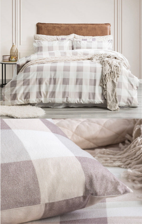 Buffalo Checks Flannelette Quilt Cover Set by Park Avenue – Cottonbox ...