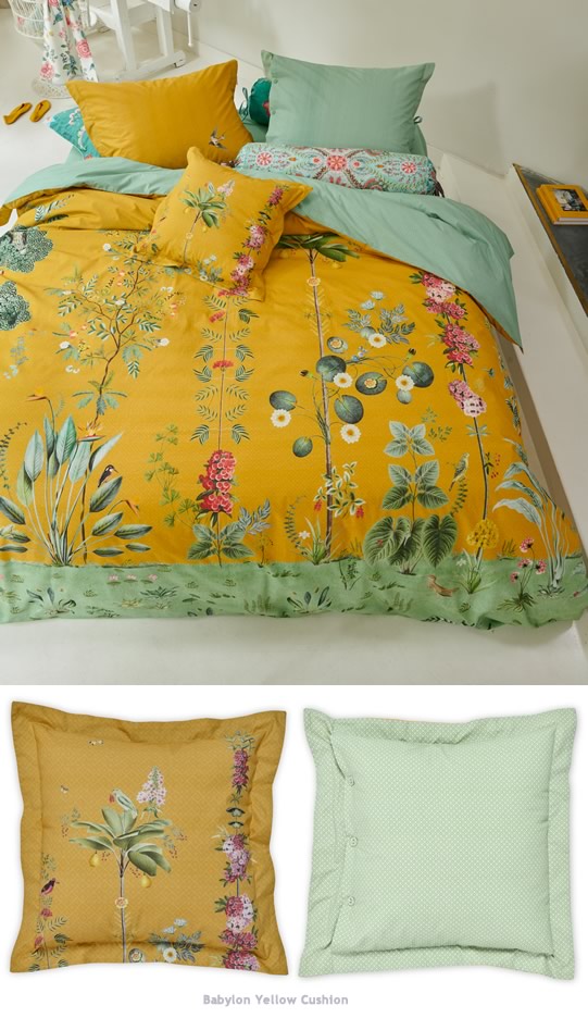 Babylon Yellow Quilt Cover Set by Pip Studio – Cottonbox Pty Ltd