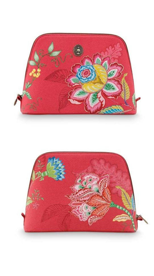 Red Jambo Flower Large Triangle Beauty Bag by Pip Studio – Cottonbox ...