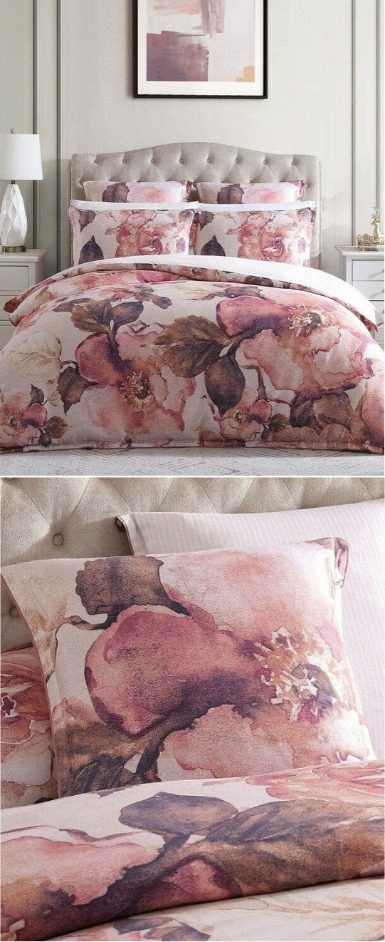 Camille Blush Quilt Cover Set by Private collection – Cottonbox Pty Ltd