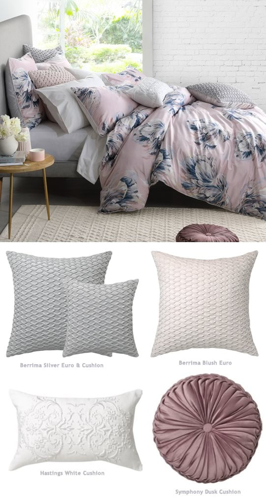 Tullie Blush Quilt Cover Set by Private collection – Cottonbox Pty Ltd