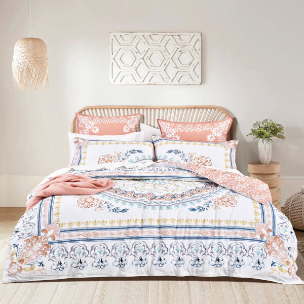 Kalina Quilt Cover Set by Renee Taylor – Cottonbox Pty Ltd