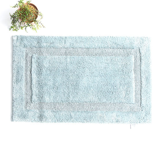 Soho Cotton Fully Reversible Silver Bathmat by Renee Taylor – Cottonbox ...
