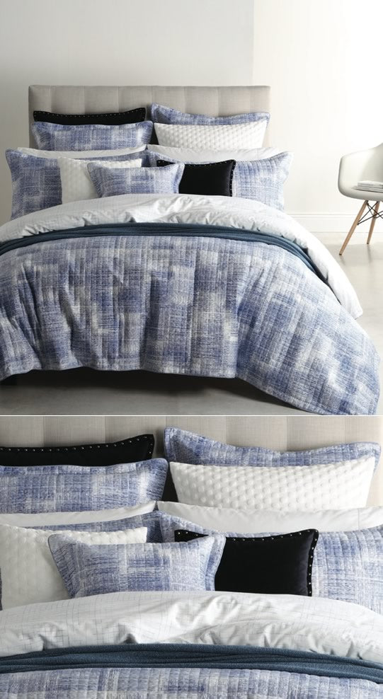 Nord Blue Quilt Cover Set by Royal Doulton – Cottonbox Pty Ltd
