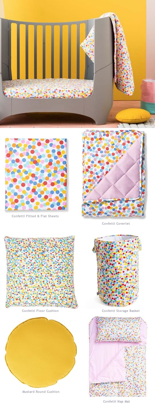 Confetti Coverlets by Sack Me – Cottonbox Pty Ltd
