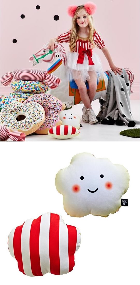 Popcorn Cushion by Sack Me – Cottonbox Pty Ltd