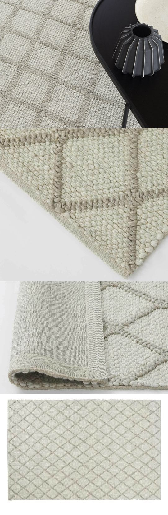 Mitre Ghost Rugs by Weave – Cottonbox Pty Ltd