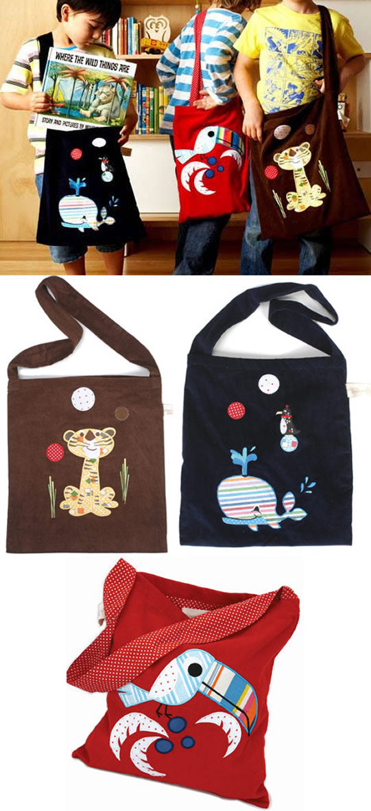 Boys Shoulder Bags by Cocoon Couture – Cottonbox Pty Ltd
