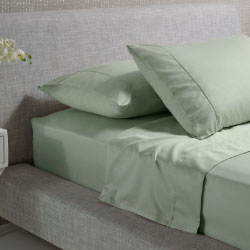 Cotton Flannelette Sage Sheet Set by Accessorize – Cottonbox Pty Ltd