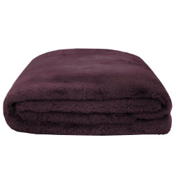 Frida Plum Throw (150 x 200cm) by Bambury – Cottonbox Pty Ltd