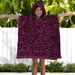 HiLo Kids Poncho Nori Berry by Bambury – Cottonbox Pty Ltd