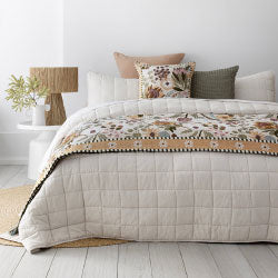 Laveau Pebble Coverlet Set by Bambury – Cottonbox Pty Ltd