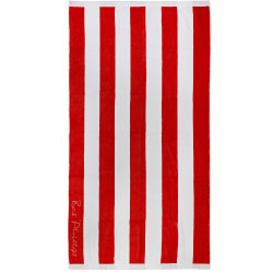 Cabana Red Beach Towel (90 x170cm) by Bas Phillips – Cottonbox Pty Ltd