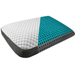 Cool Touch Charcoal Infused Air Flex Memory Foam Pillow Standard by Bas ...