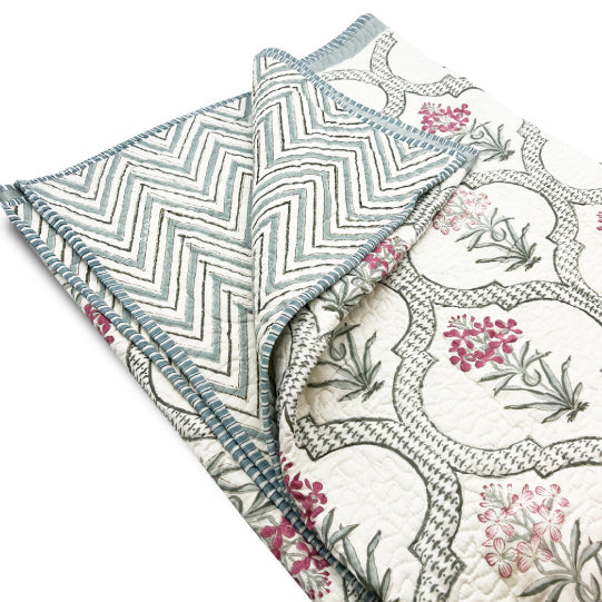 Hydrangea Quilt Set (220 x 260cm) by Canvas – Cottonbox Pty Ltd