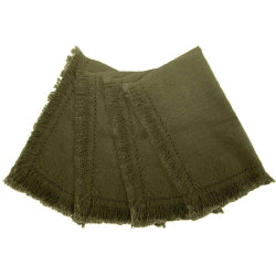 Avani Olive Set of 4 Napkin (40 x 40cm) by J Elliot – Cottonbox Pty Ltd