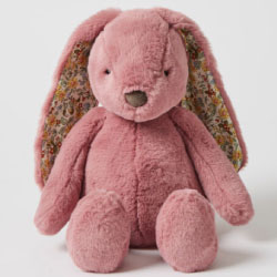 Floral Raspberry Bunny Plush 3 Pack by Jiggle & Giggle – Cottonbox Pty Ltd