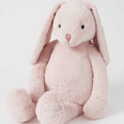 Pink Bunny Plush 2 Pack EXTRA LARGE by Jiggle & Giggle – Cottonbox Pty Ltd