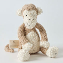 Loveable Monkey Plush 3 Pack by Jiggle & Giggle – Cottonbox Pty Ltd