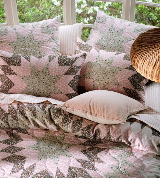 Dusty Rose Quilt Cover Set by Linen House – Cottonbox Pty Ltd