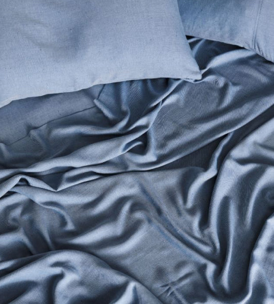 Rialta Denim Sheet Set by Linen House – Cottonbox Pty Ltd