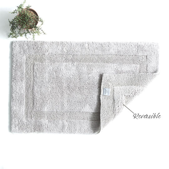 Soho Sand Cotton Reversible Bath Mat (50 x 80cm) by Renee Taylor ...