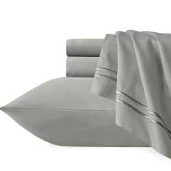 Strada Silver Charcoal 1000TC European Pillowcase by Renee Taylor ...
