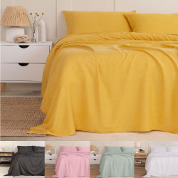 Linen Blend Sheet Set Premium by Royal Comfort – Cottonbox Pty Ltd