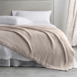 Cotton Waffle Milk Tea Blanket by Sheridan – Cottonbox Pty Ltd