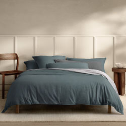 Marlo Blue Palm Quilt Cover Set by Sheridan – Cottonbox Pty Ltd