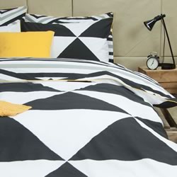 Tyrell Black Quilt Cover Set by Ardor – Cottonbox Pty Ltd