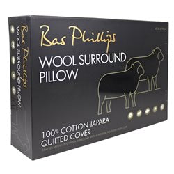 Luxury Wool Surround Pillow by Bas Phillips – Cottonbox Pty Ltd