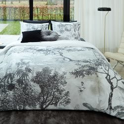 Brazil Black Quilt Cover Set by Bedding House – Cottonbox Pty Ltd