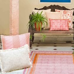 Laurel Piper Cushion (30 x 50cm) (2 PACK) by Canvas – Cottonbox Pty Ltd