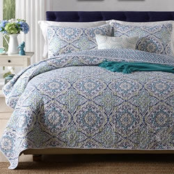 Marmaris Ice Coverlet Set by Linen & Thread – Cottonbox Pty Ltd