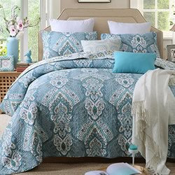 Marrakesh Teal Coverlet Set by Linen & Thread – Cottonbox Pty Ltd
