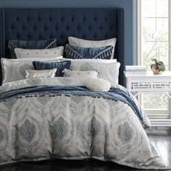 Moreno Champagne Quilt Cover Set by Davinci – Cottonbox Pty Ltd