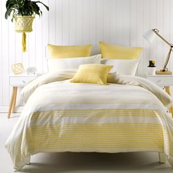 Pacey Yellow Quilt Cover Set by Deco – Cottonbox Pty Ltd