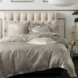 Lian Grey Quilt Cover Set by Linen House – Cottonbox Pty Ltd