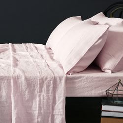 Linen Blush Sheet Set by Accessorize – Cottonbox Pty Ltd