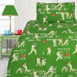 Cricket Quilt Cover Set by Happy Kids – Cottonbox Pty Ltd