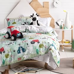 Farmland Quilt Cover Set by Hiccups – Cottonbox Pty Ltd
